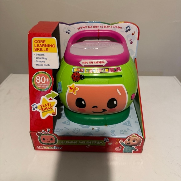 Toys | Cocomelon Learning Drum With Lights And Sounds | Poshmark